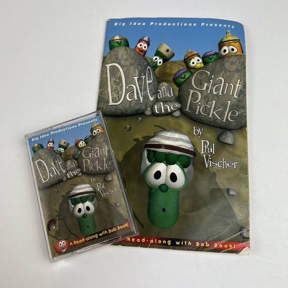 Veggietales Dave And The Giant Pickle Vhs 1998